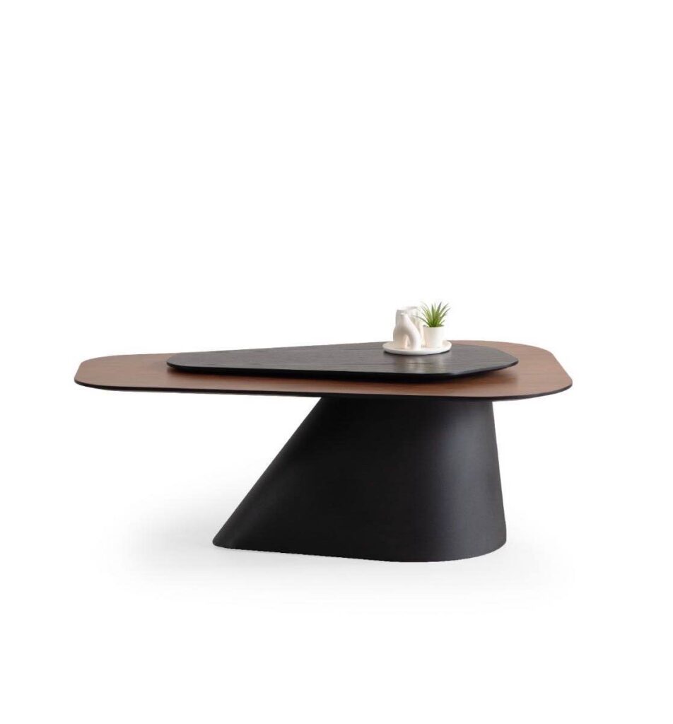 Fuego Middle Coffee Table (Walnut) - Taba Home