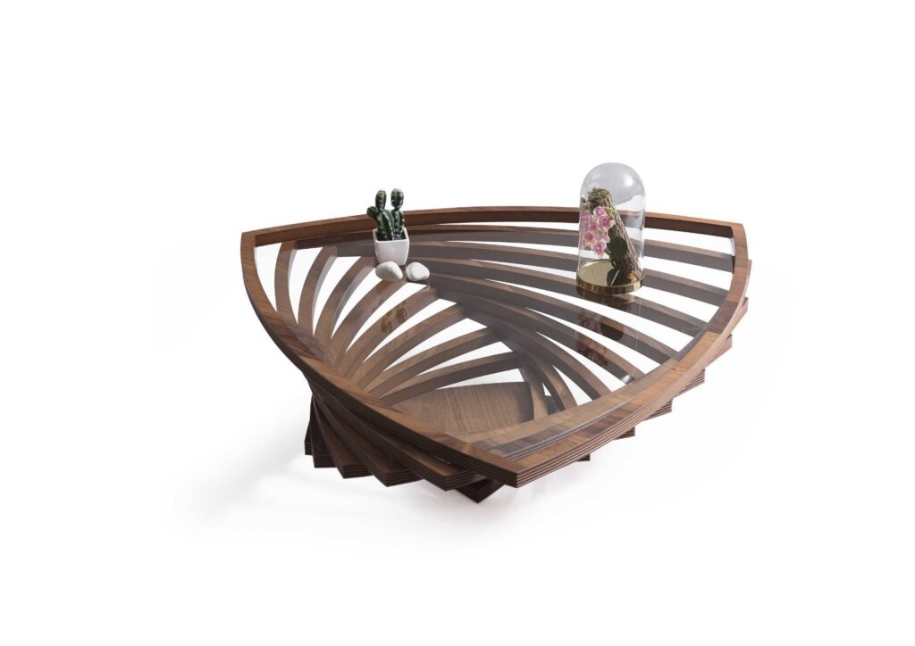 Rosette Centre Coffee Table - Taba Home